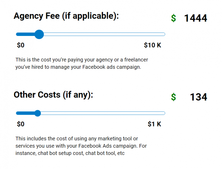 Calculate your Facebook Ads ROI with our Free Calculator