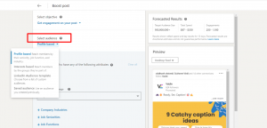 How to boost posts on LinkedIn to get more views for a little money