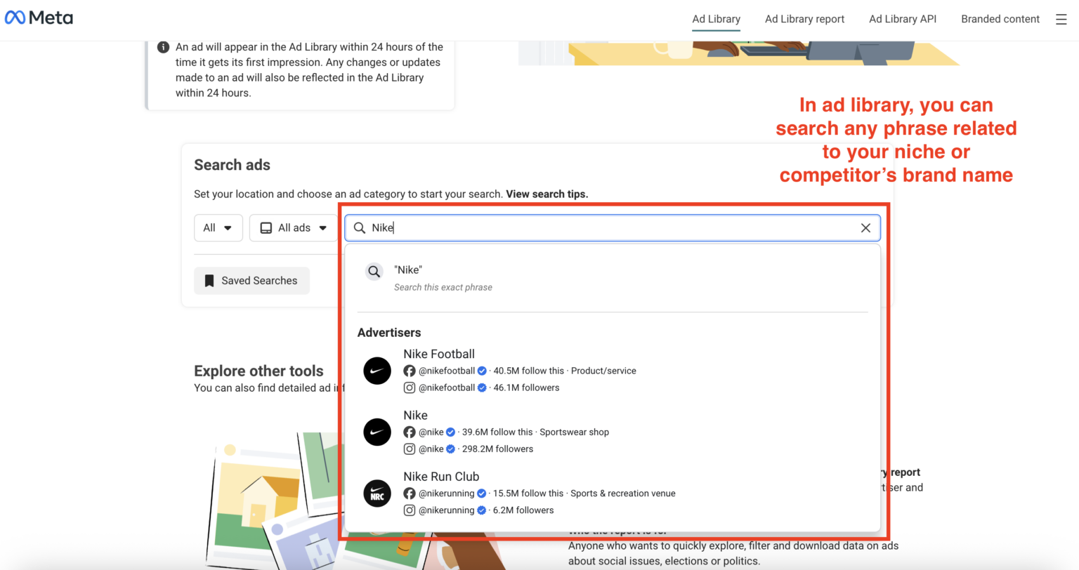 How to Use Facebook Ad Library? How to Find & Research Competitor Ads ...